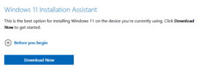Windows 11 Update Assistant - Upgrade with Installation Assistant - PC ...