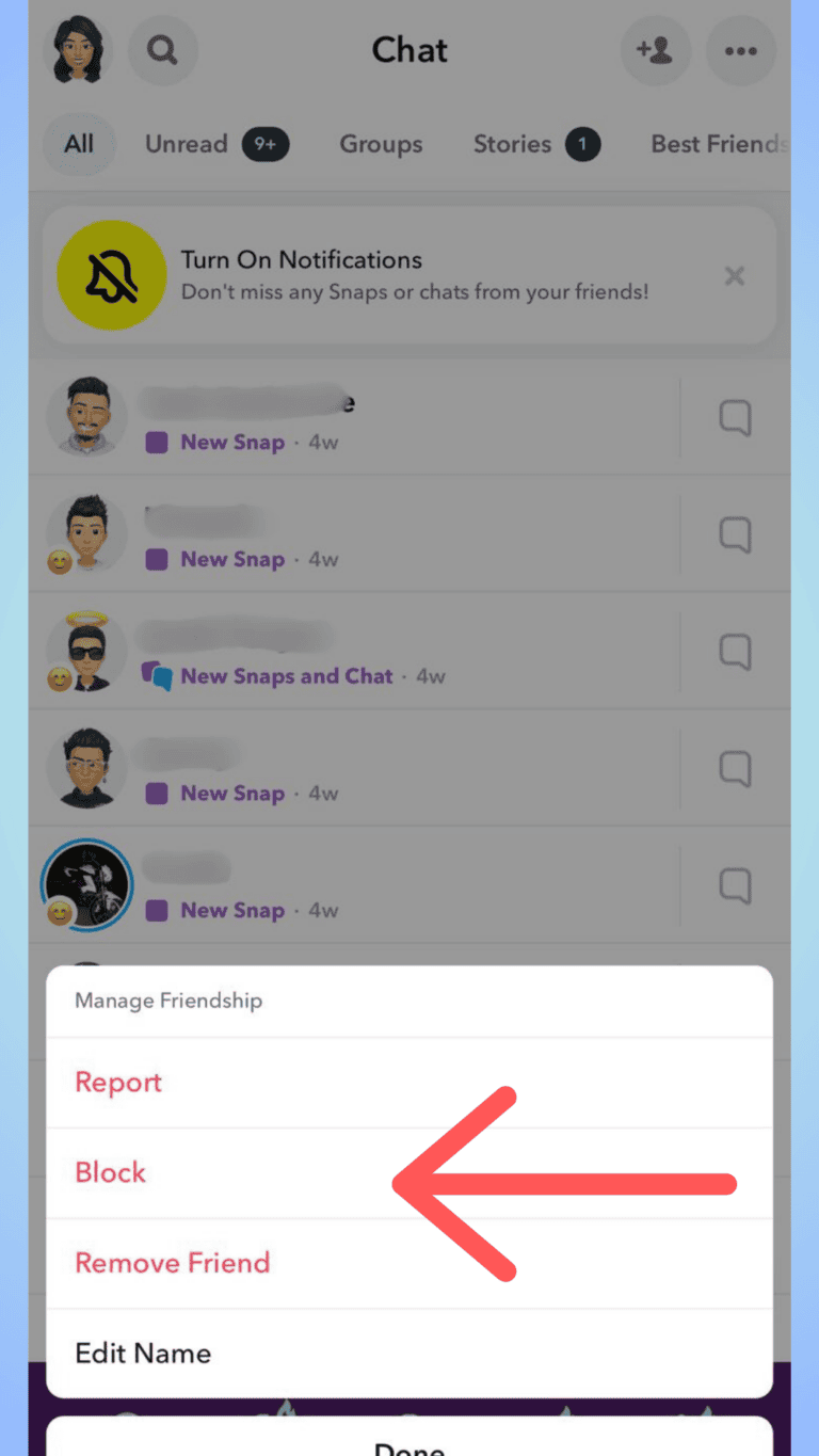 How to block and unblock someone on Snapchat - PC Guide