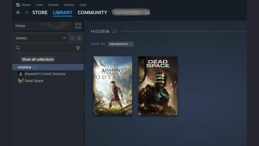 How to see hidden games on Steam - PC Guide
