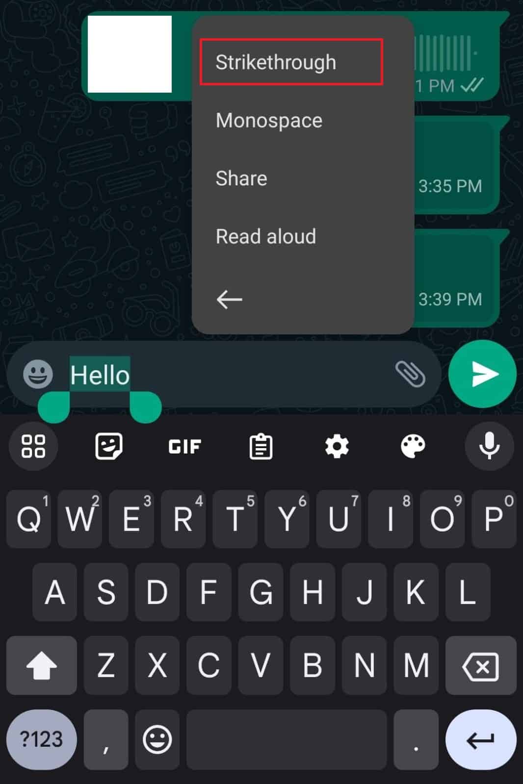 How to format WhatsApp text - bold, italics, strikethrough and more ...