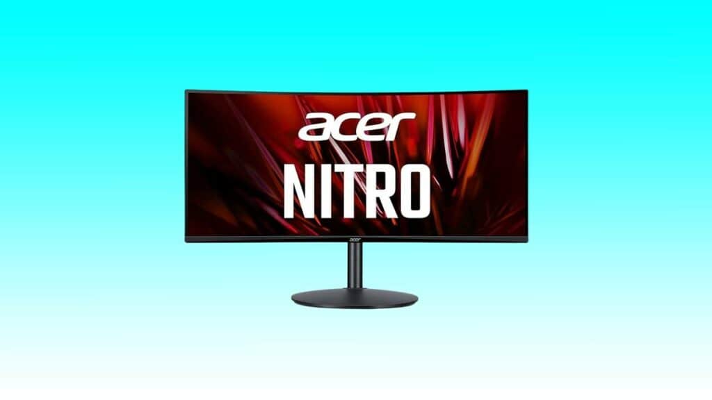 This Acer Nitro 34" curved gaming monitor hits lowest ever price in ...