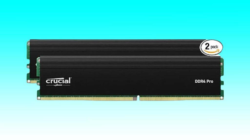 This mighty memory deal drops the Crucial Pro RAM 32GB Kit by a ...