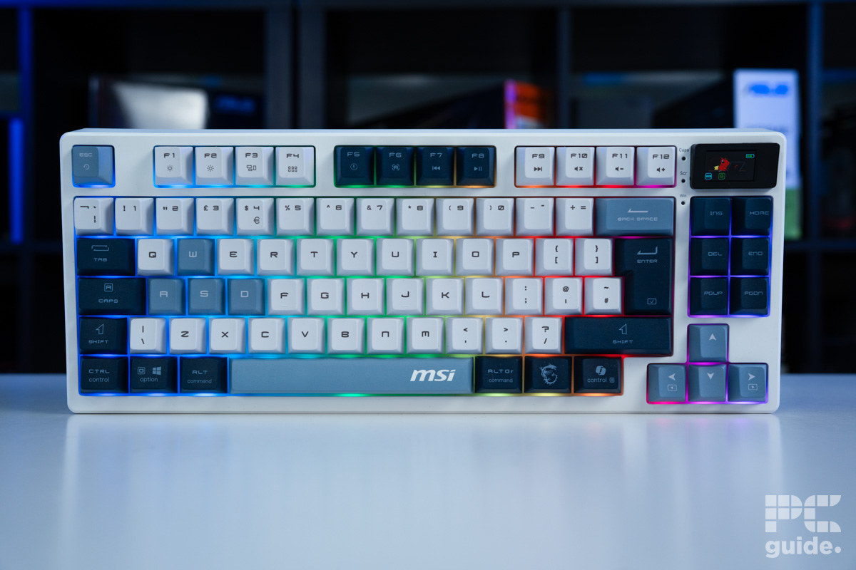 MSI Forge GK600 TKL Wireless Sky review: excellent value TKL for a high-quality build - PC Guide