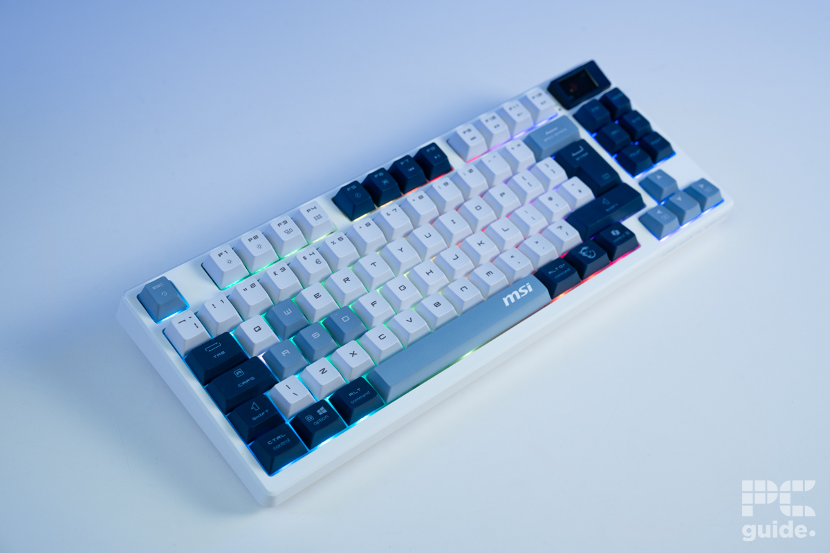 MSI Forge GK600 TKL Wireless Sky review: excellent value TKL for a high-quality build - PC Guide