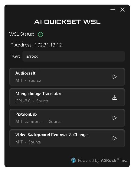 ASRock unveils easy way to run Linux-based AI applications on Windows ...