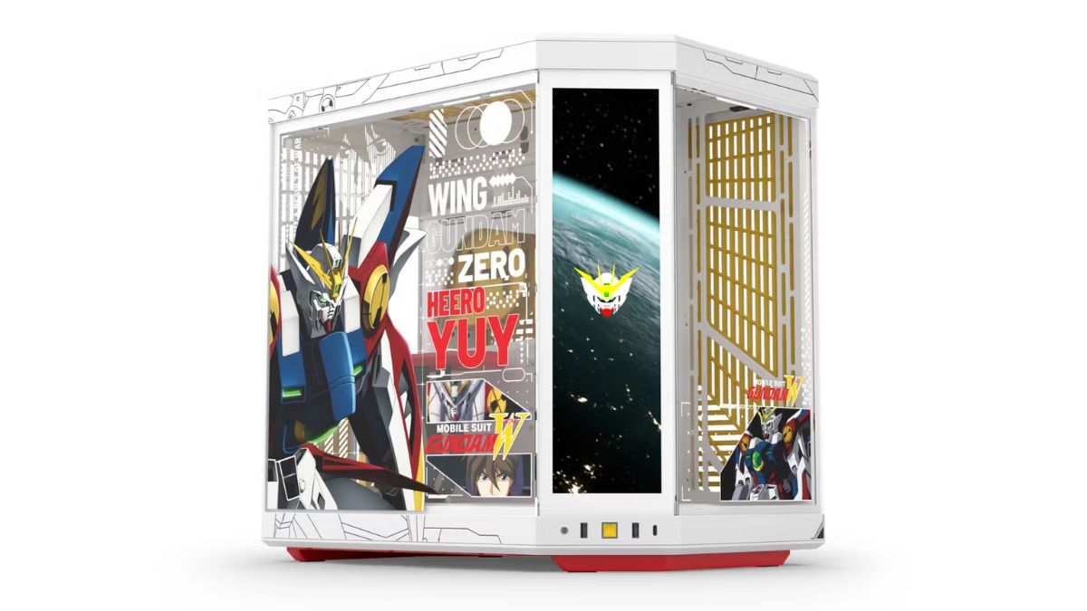 HYTE's Gundam Wing Y70 PC case is now in stock to celebrate the anime's ...