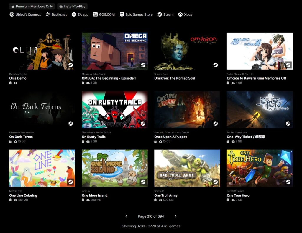 Indie games flood Nvidia's GeForce Now game library after Install-to ...