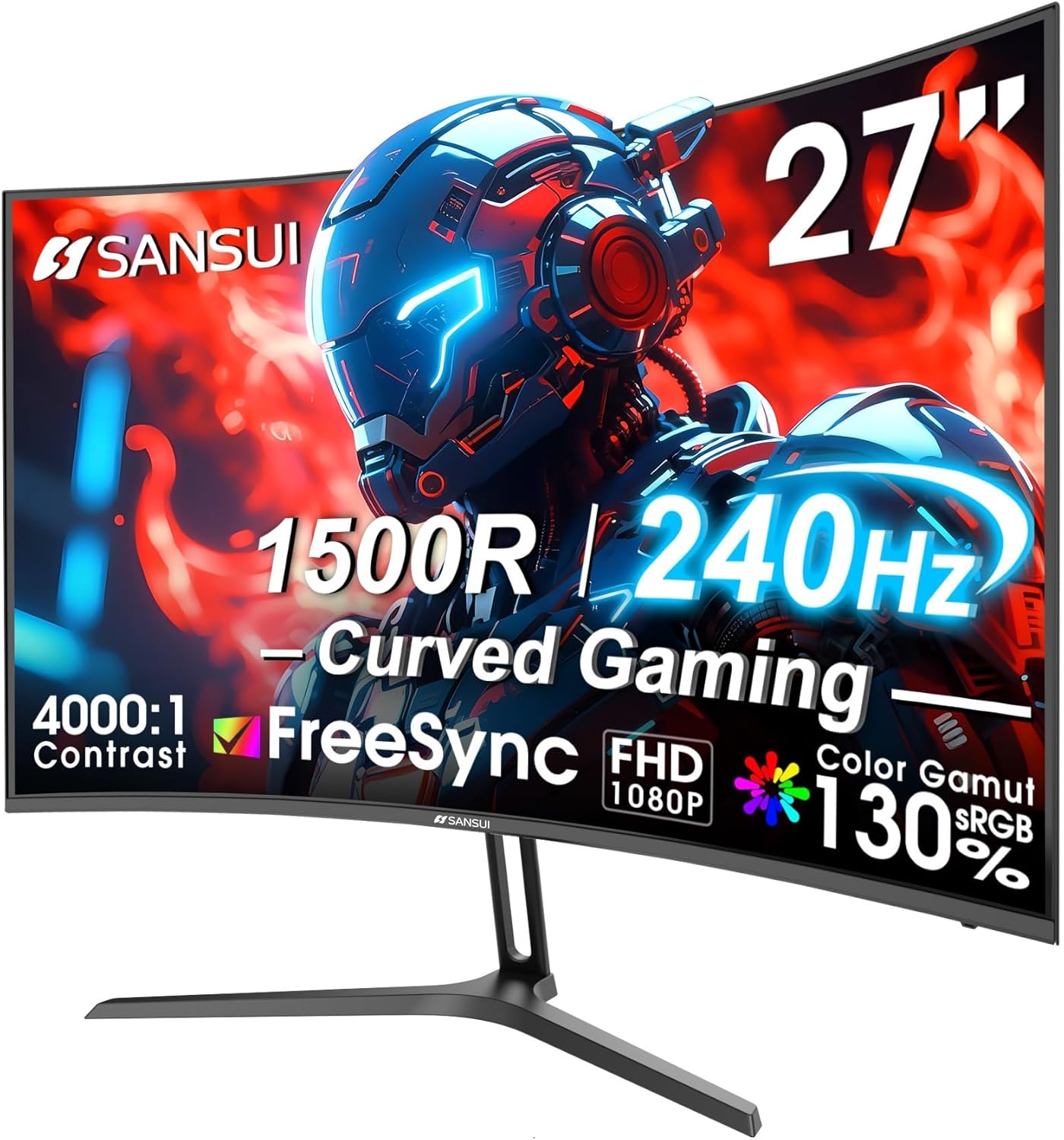 27" FHD 240Hz curved gaming monitor is at its best price on Amazon with ...