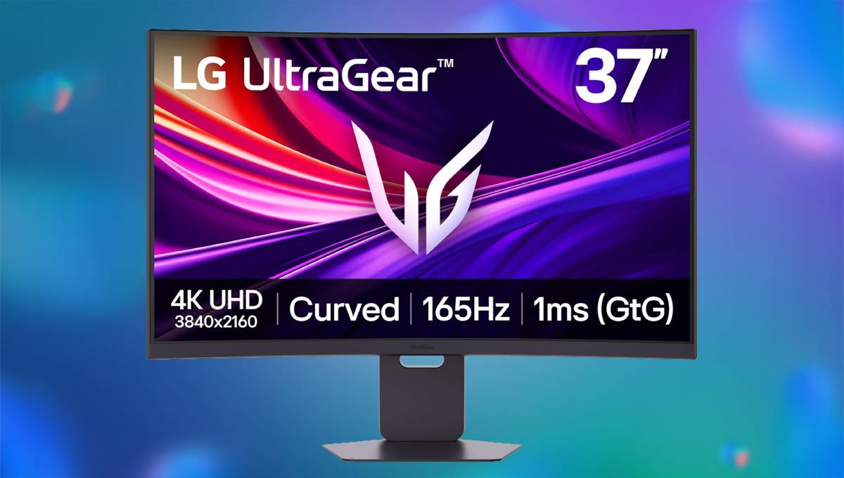 Large 37-inch LG UltraGear 4K curved gaming monitor crashes back to ...