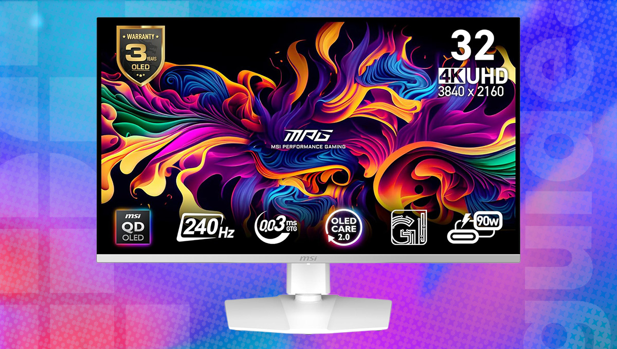 This epic MSI 4K, 240Hz QD-OLED gaming monitor has crashed down to its ...