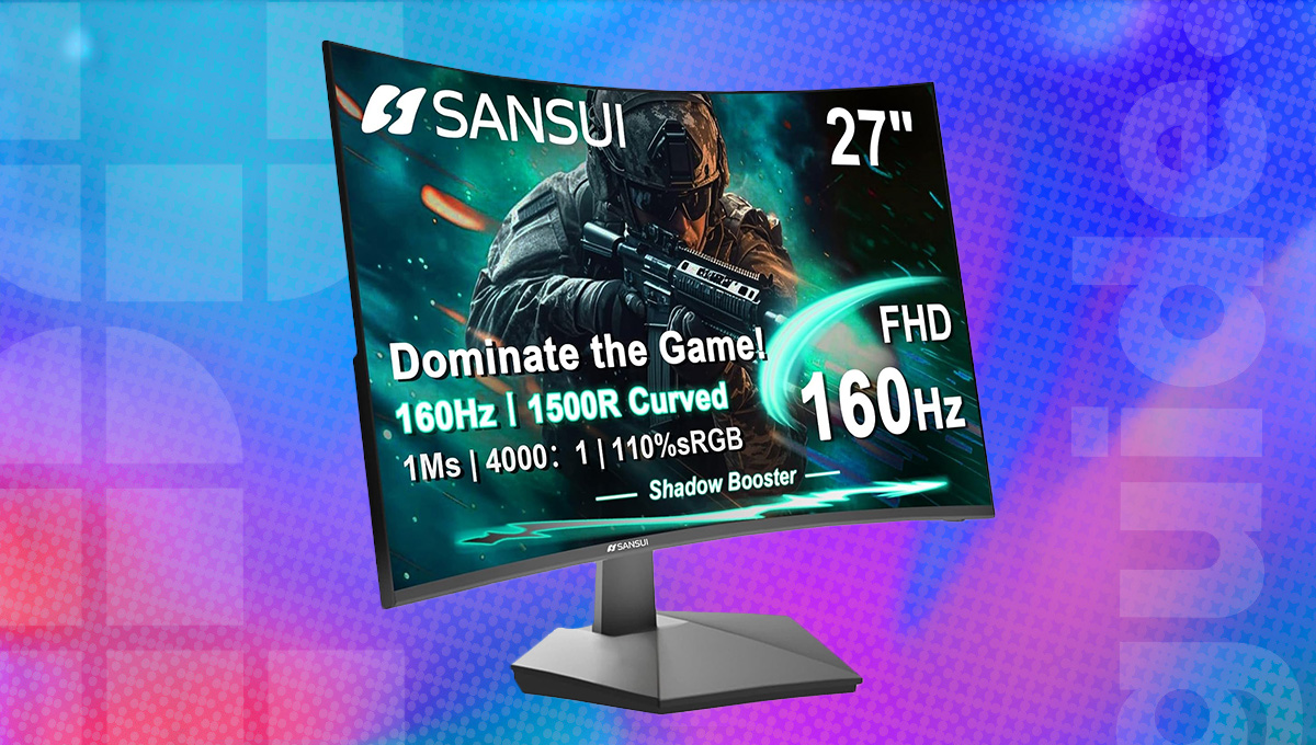 27" FHD curved gaming monitor is at its best price in this Christmas ...