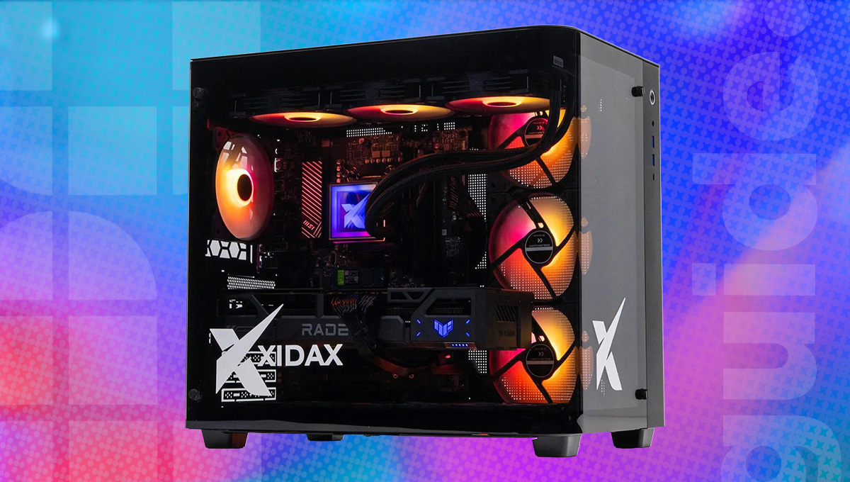 Ultra-stylish Xidax RX 9070 XT 16GB gaming PC with top X3D processor ...